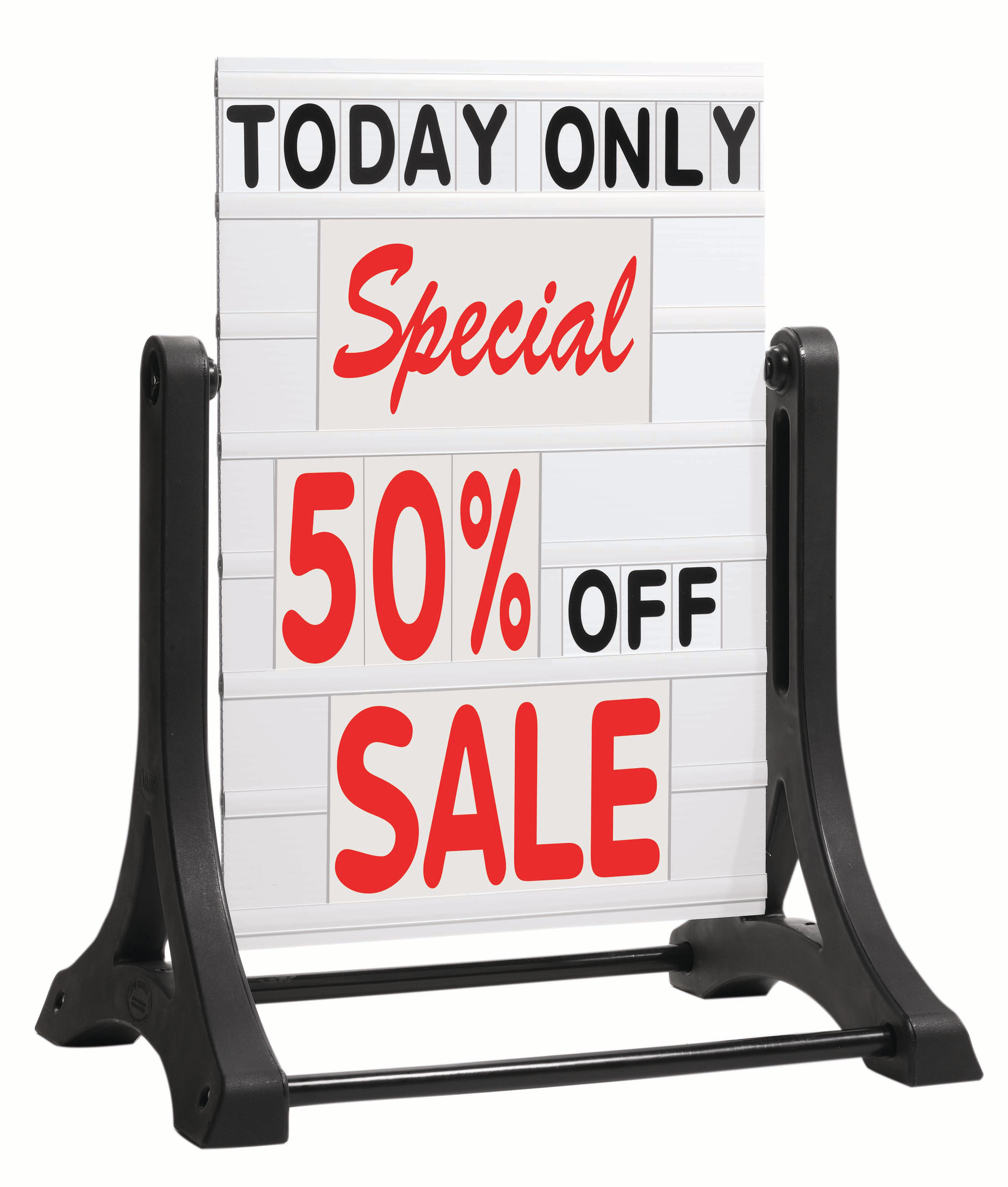 AARCO Rocker Frameless Double Sided Sidewalk Sign & Reviews - Wayfair ...