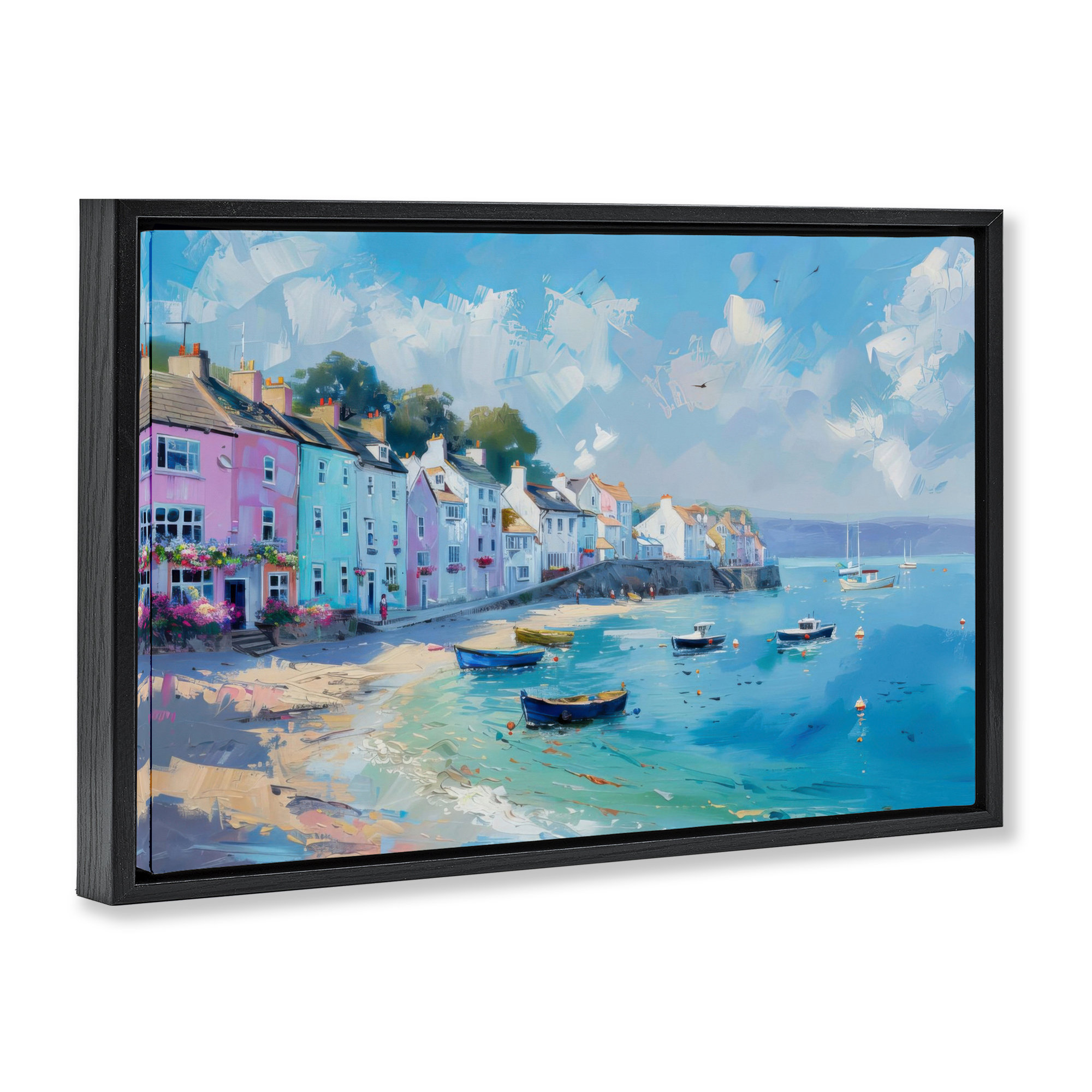 Hokku Designs A Place To Stay Scenery Floating Frame, design by LSR ...