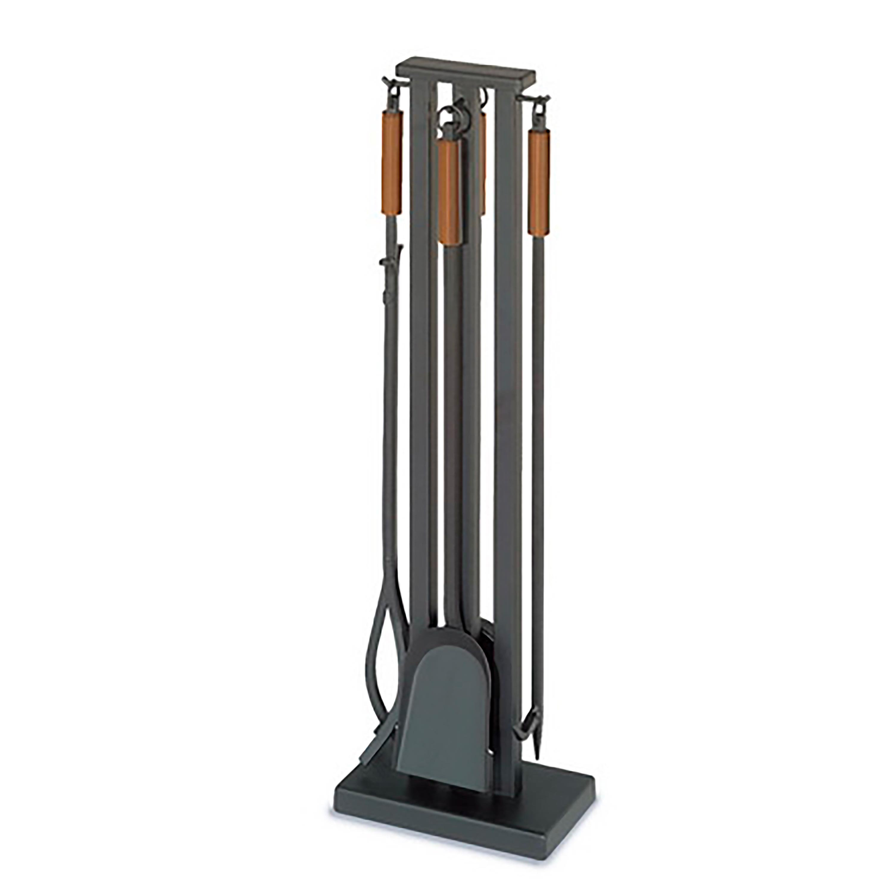 Latitude Run® Contemporary Fireplace Tool Set, Bronze | Wayfair