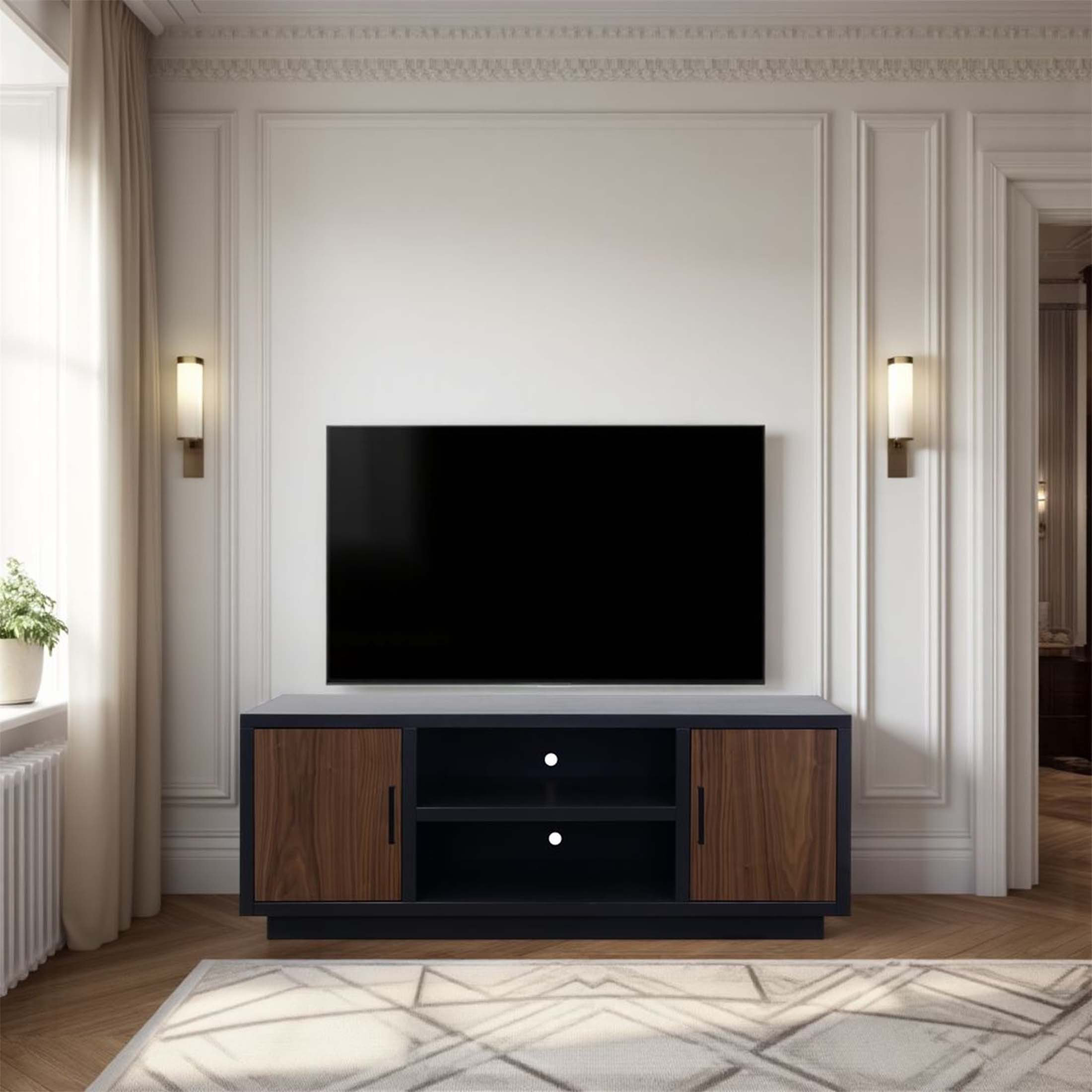 Latitude Run® Aria 66 Inch TV Stand For Tvs Up To 80 Inches, No ...