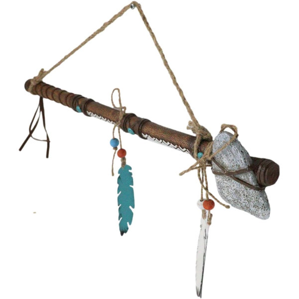 Foundry Select Native American Sioux Indian Tribal Warrior Faux ...