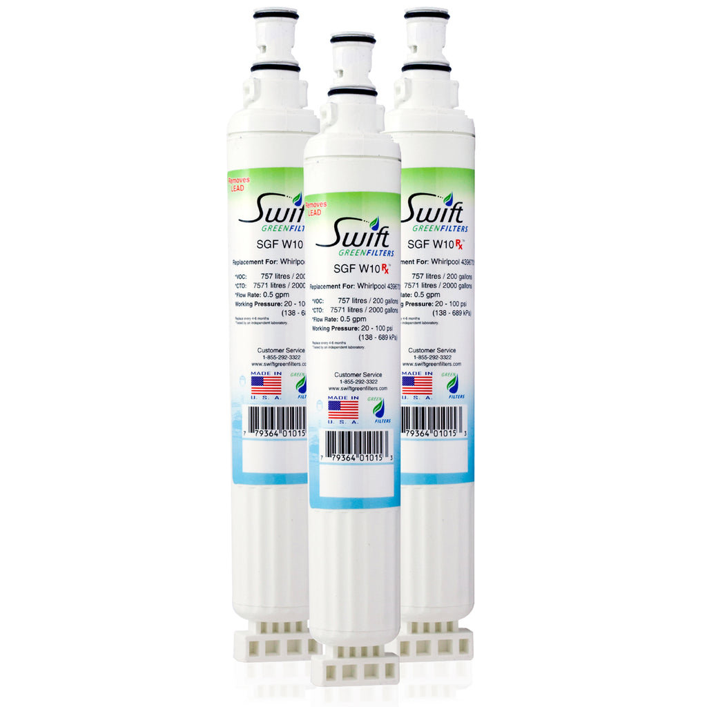 Swift Green Filters SGF-W10 Rx Compatible Refrigerator Water Filter for ...