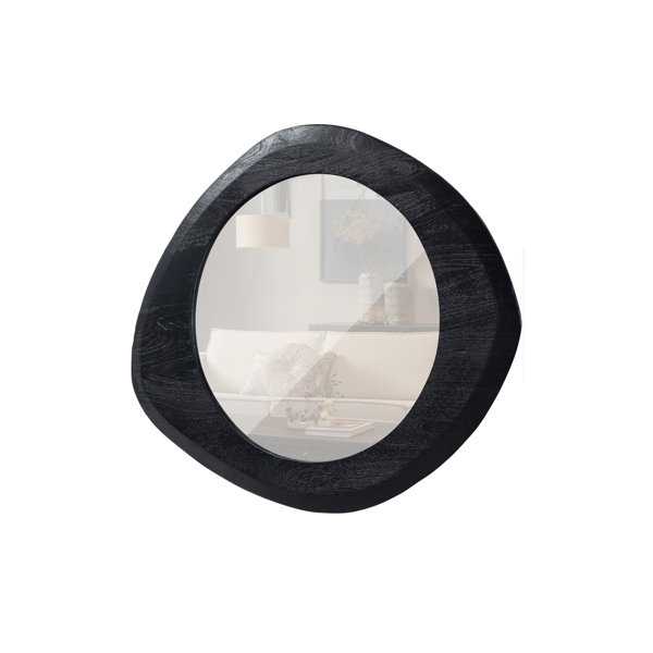 BePureHome Wood Novelty Mirror | Wayfair.co.uk