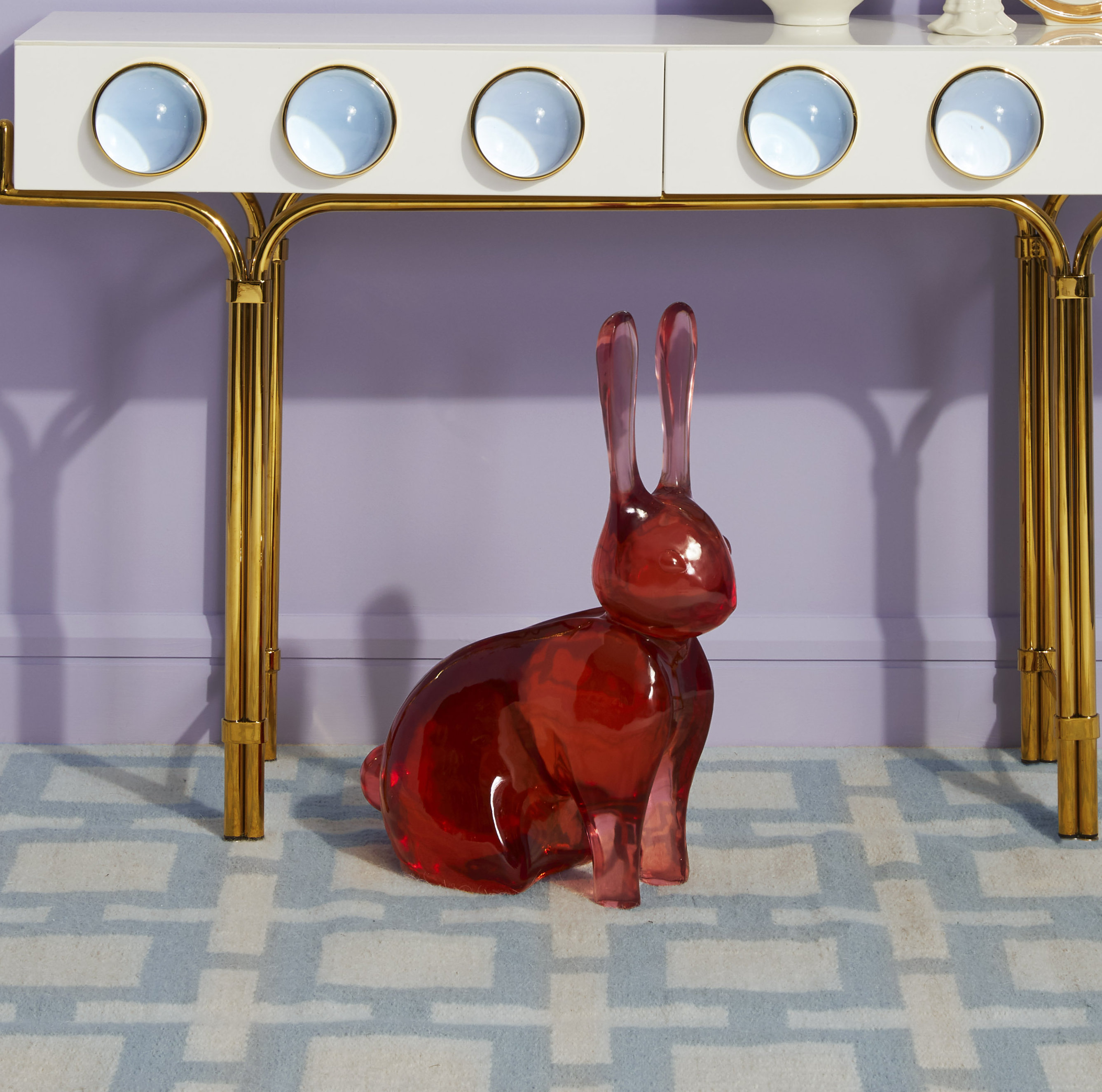 Jonathan Adler Giant Acrylic Rabbit | Wayfair