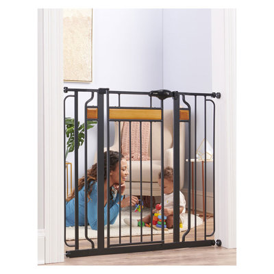 Safety 1st Easy Install Décor Tall & Wide Safety Gate & Reviews ...