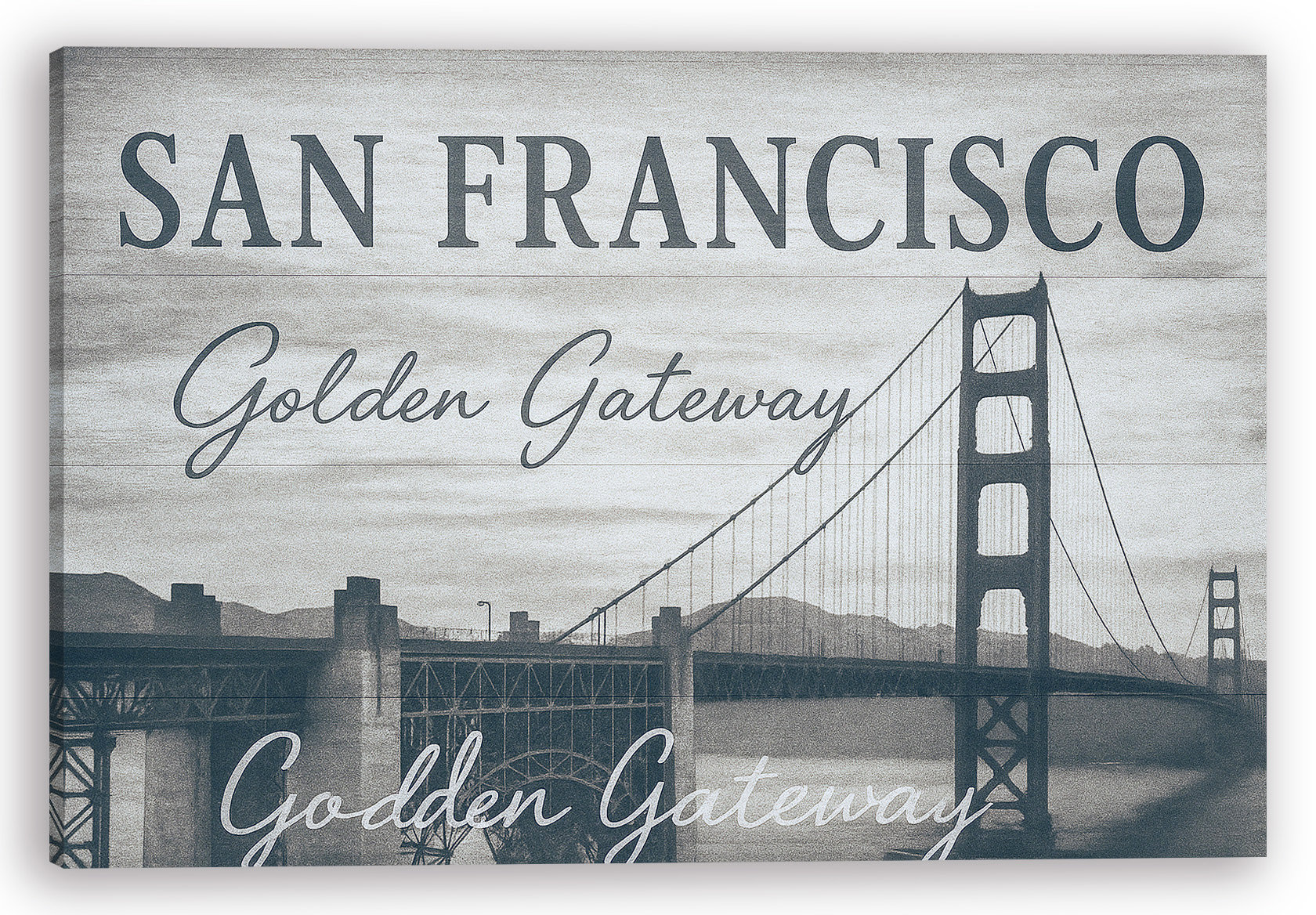 Ophelia & Co. San Francisco – Golden Gateway Canvas Wall Art on Wood ...