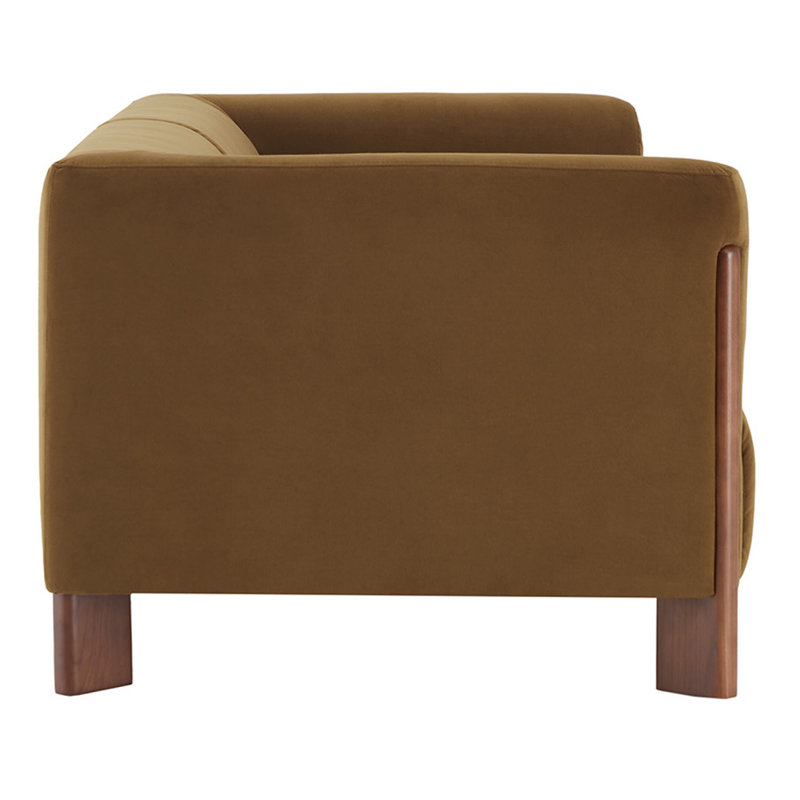 AllModern Wanetta 88'' Upholstered Sofa With Solid Wood Leg & Reviews ...