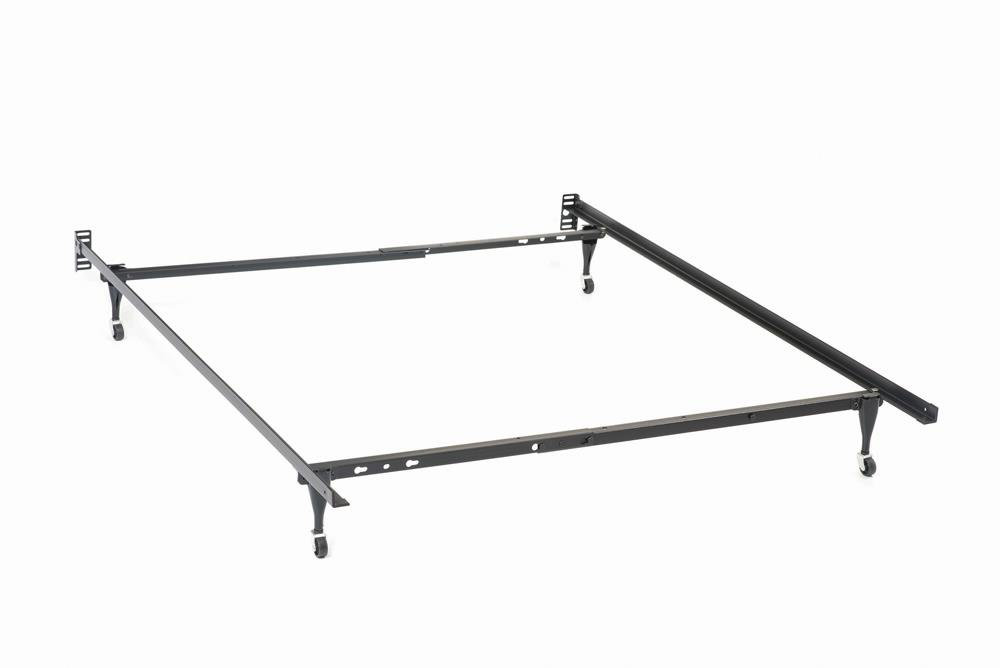 Ebern Designs Arnsten Twin Or Full Bed Frame Black | Wayfair