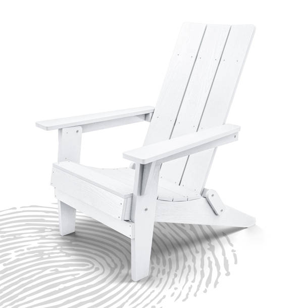 Watchmen Plastic Folding Adirondack Chair with Table & Reviews | Wayfair