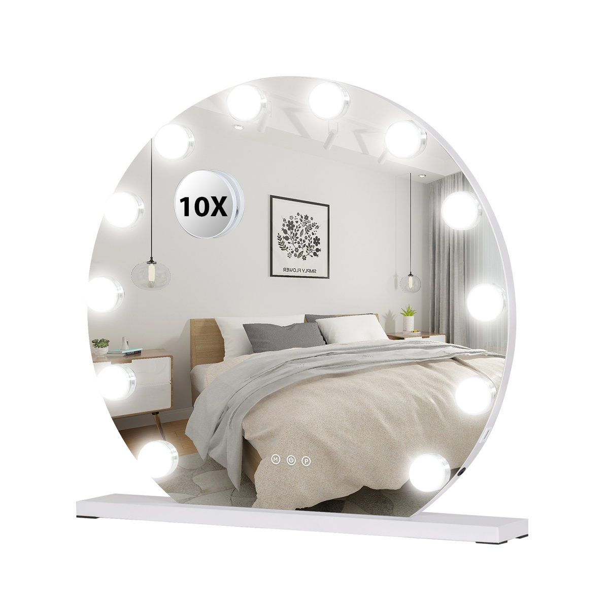 Ebern Designs Abida Round Mirror & Reviews | Wayfair