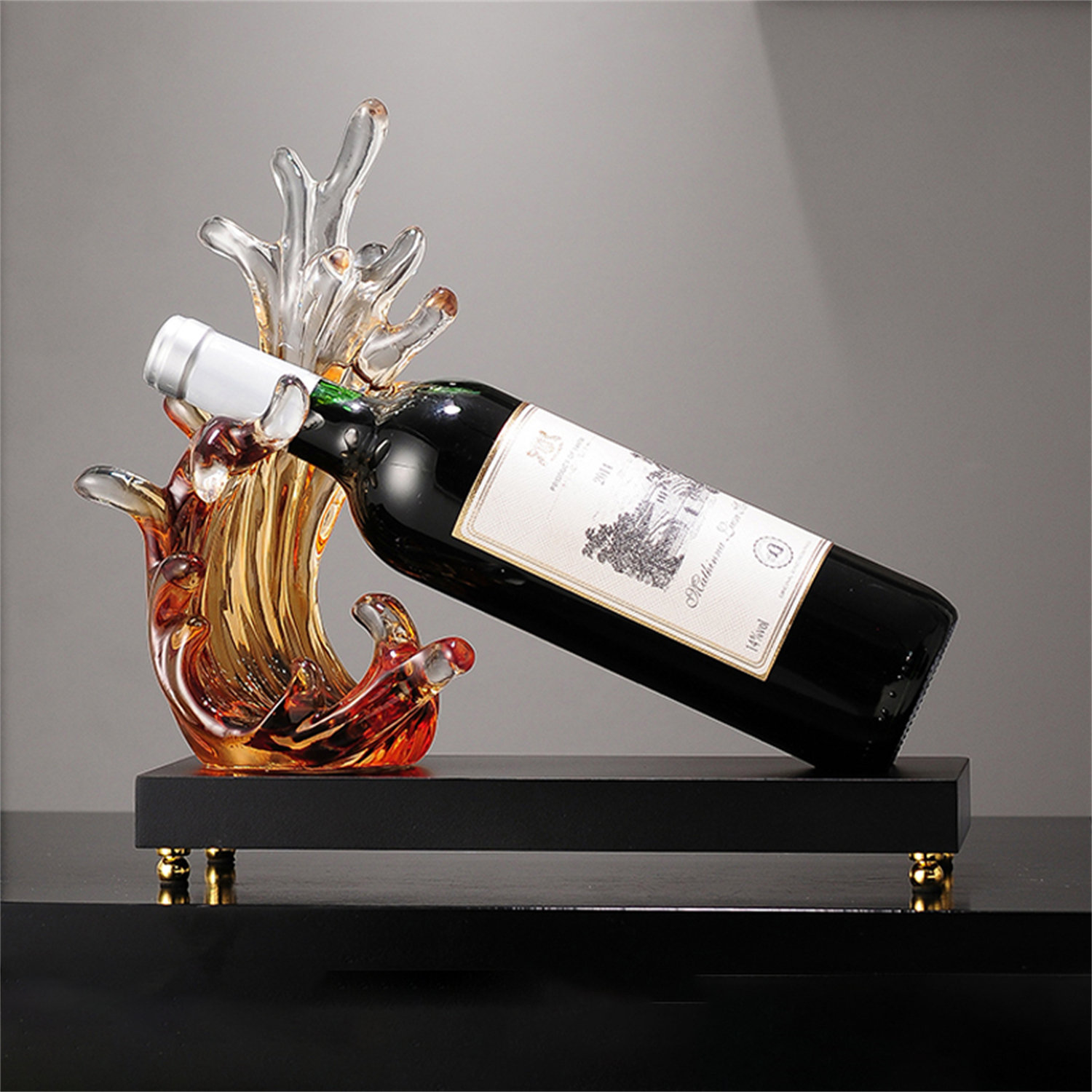 Orren Ellis Marincho Tabletop Wine Bottle Rack | Wayfair