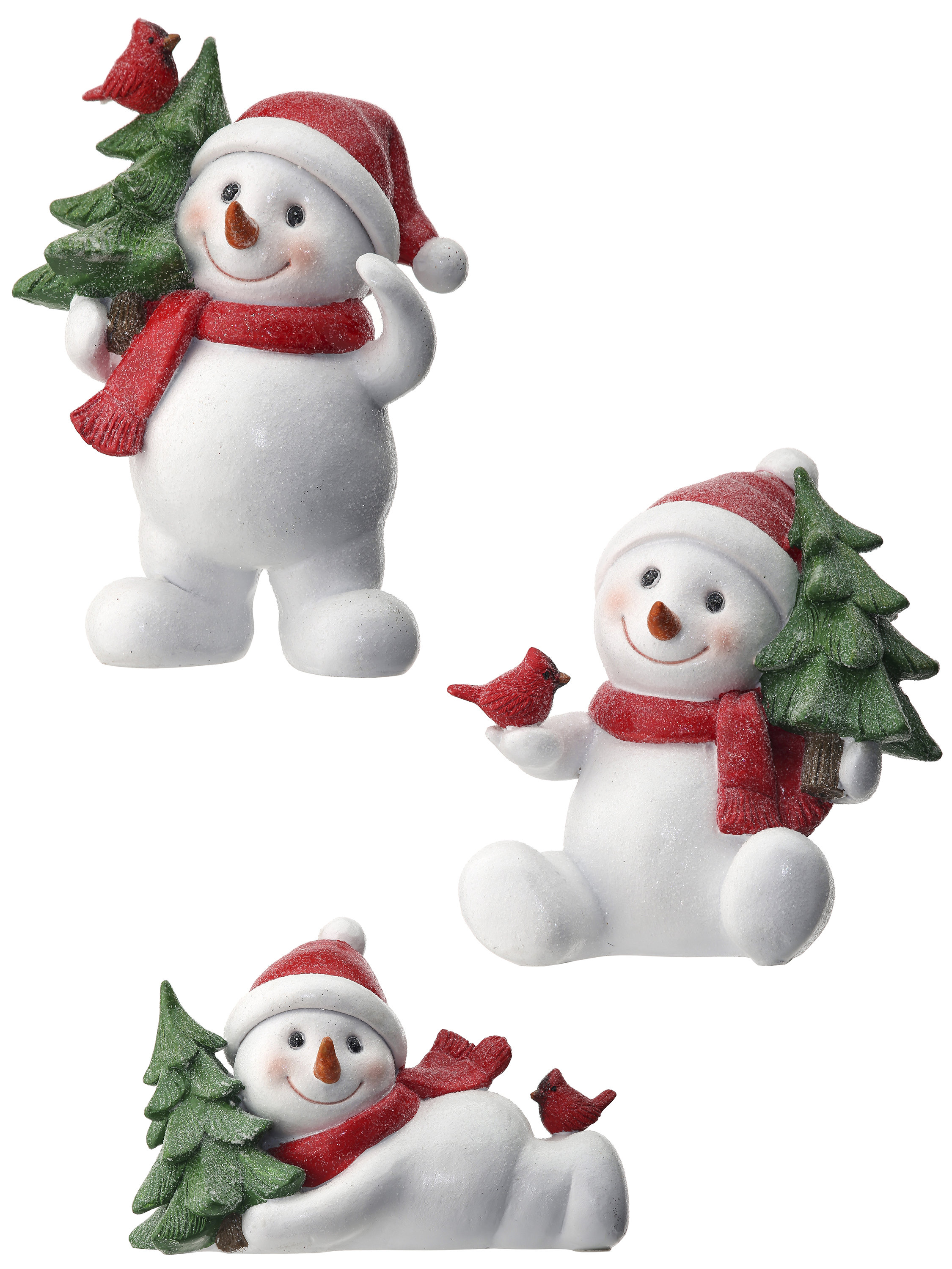 Regency International 6" Resin Playful Snowman 3 Assorted - Wayfair Canada