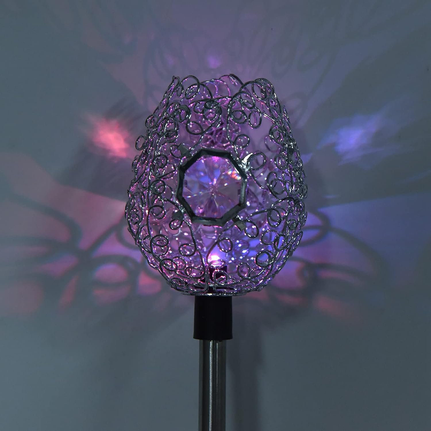 Amples Metal Solar Powered Metal Pathway Light - Wayfair Canada
