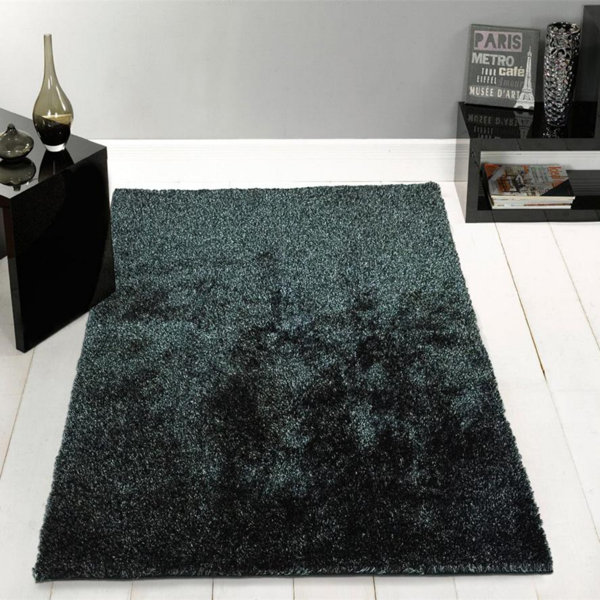 Latitude Run® "Fuzzy Shaggy" Hand Tufted Area Rug | Wayfair