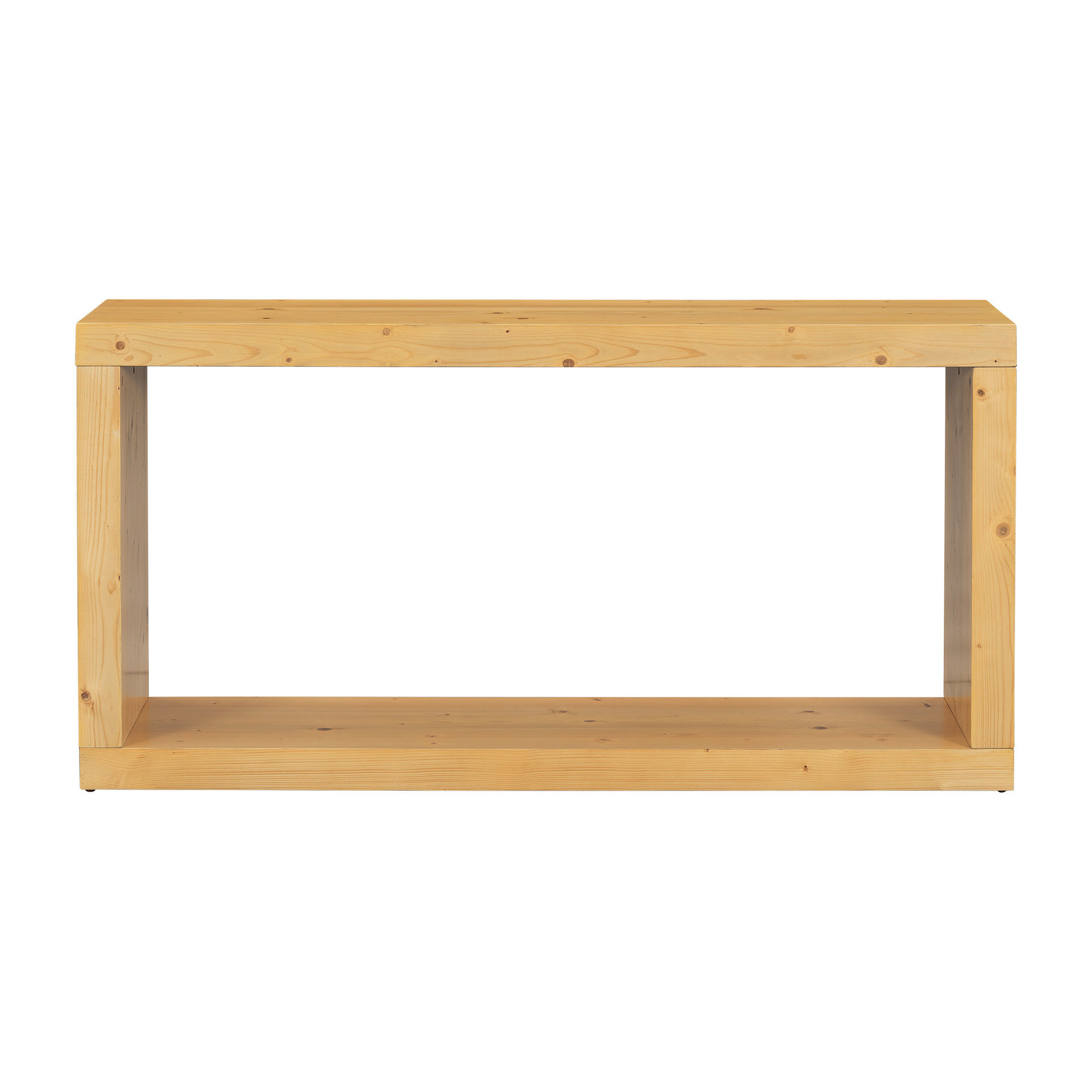 Wrought Studio™ Square Entrance Table. & Pine Wood Construction. Simple ...