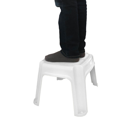 Gracious Living 1 - Step Plastic Lightweight Step Stool & Reviews | Wayfair