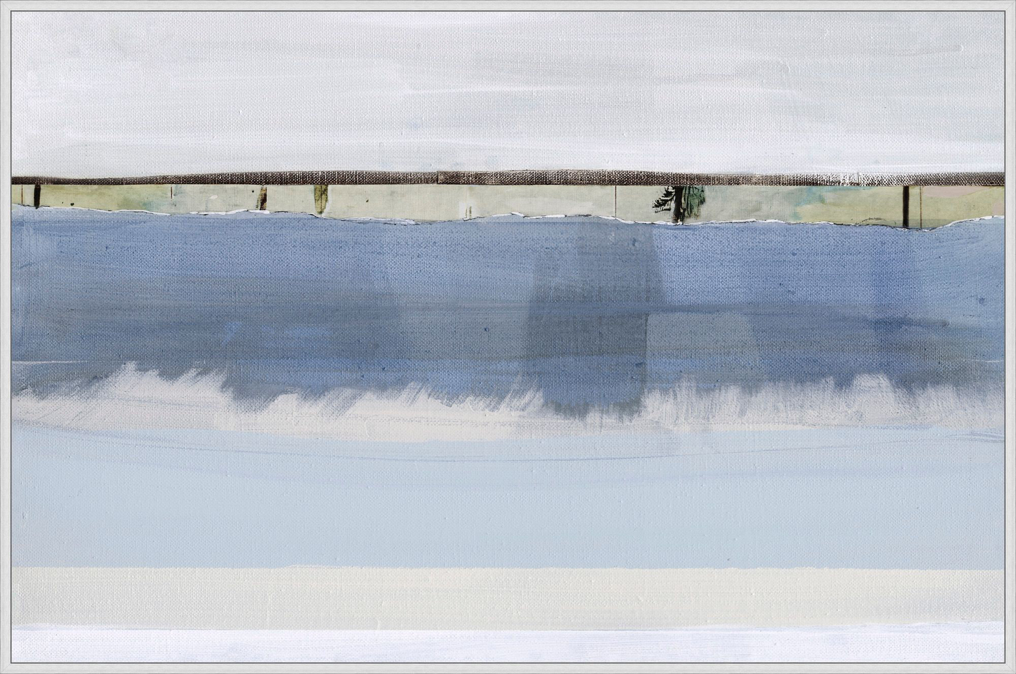 Wendover Art Group Blending Reflections by Lillian August - Floater Frame Painting on Canvas ...