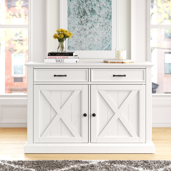 Mercury Row® Buffet 2 tiroirs Reimers et Commentaires - Wayfair Canada