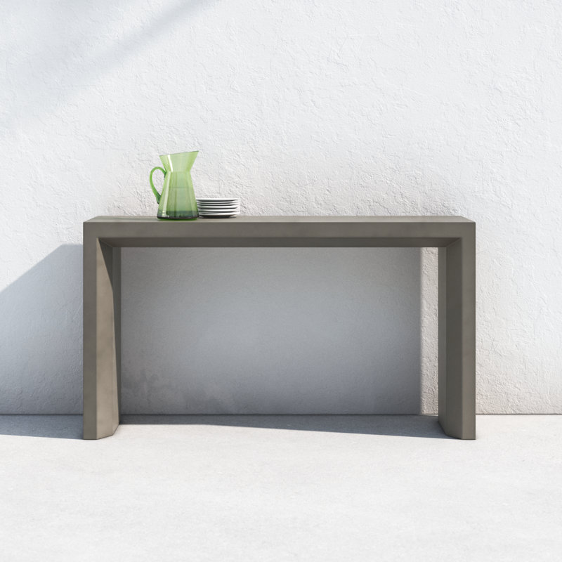 AllModern Kass Concrete Buffet & Console Table | Wayfair