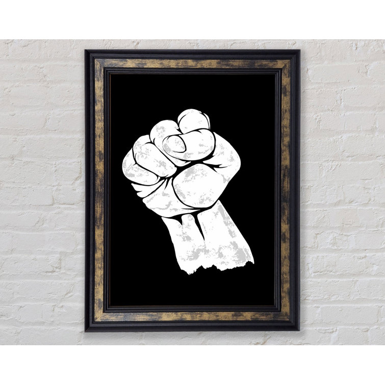 Bright Star Fist Of Power - Single Picture Frame Art Prints | Wayfair.co.uk