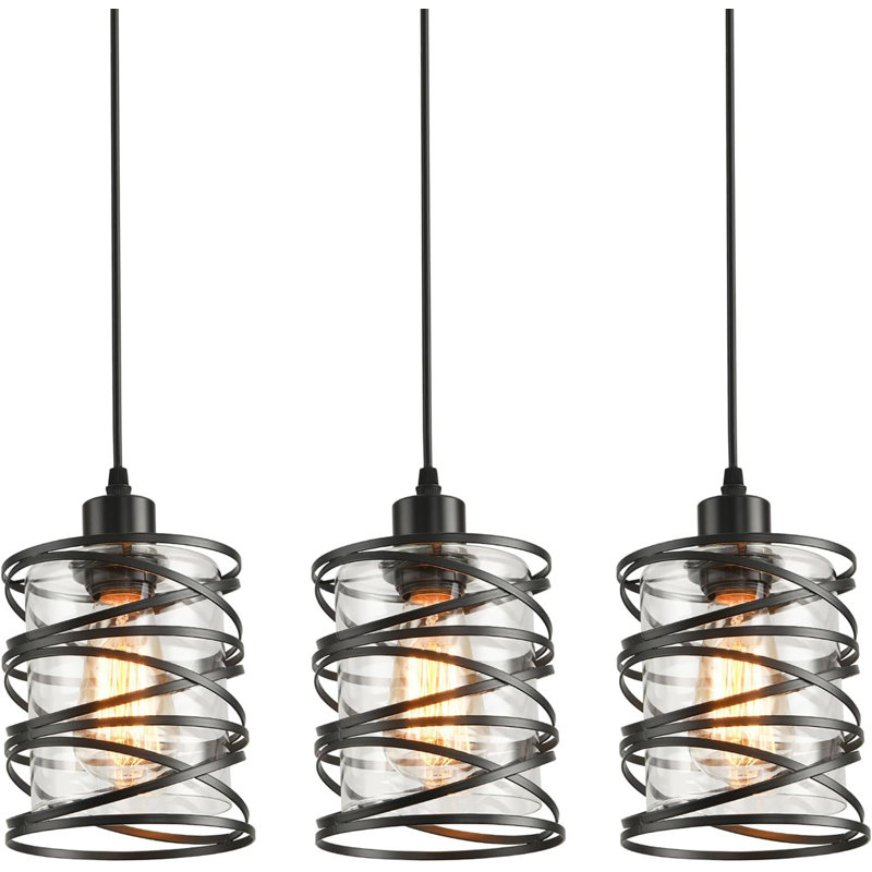 George Oliver 3 Pack Kitchen Island Pendant Lighting | Wayfair