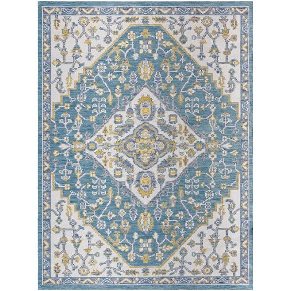 Canora Grey Rickel Oriental Outdoor Rug | Wayfair