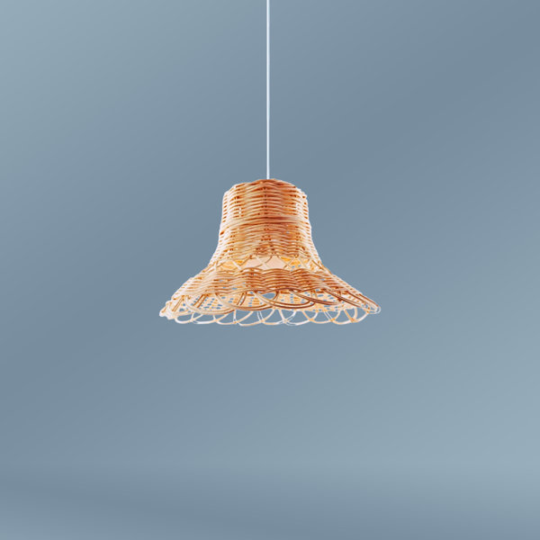 Bay Isle Home Amear 1 - Light Natural Lantern Pendant | Wayfair.co.uk