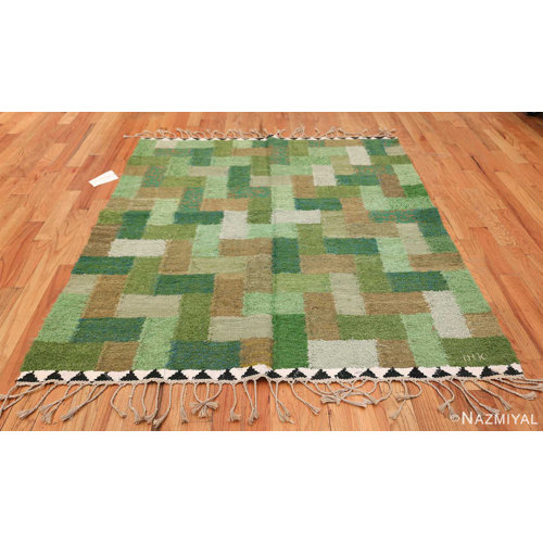 Nazmiyal Collection Vintage Scandinavian Swedish Rug By Ingrid Hellman ...