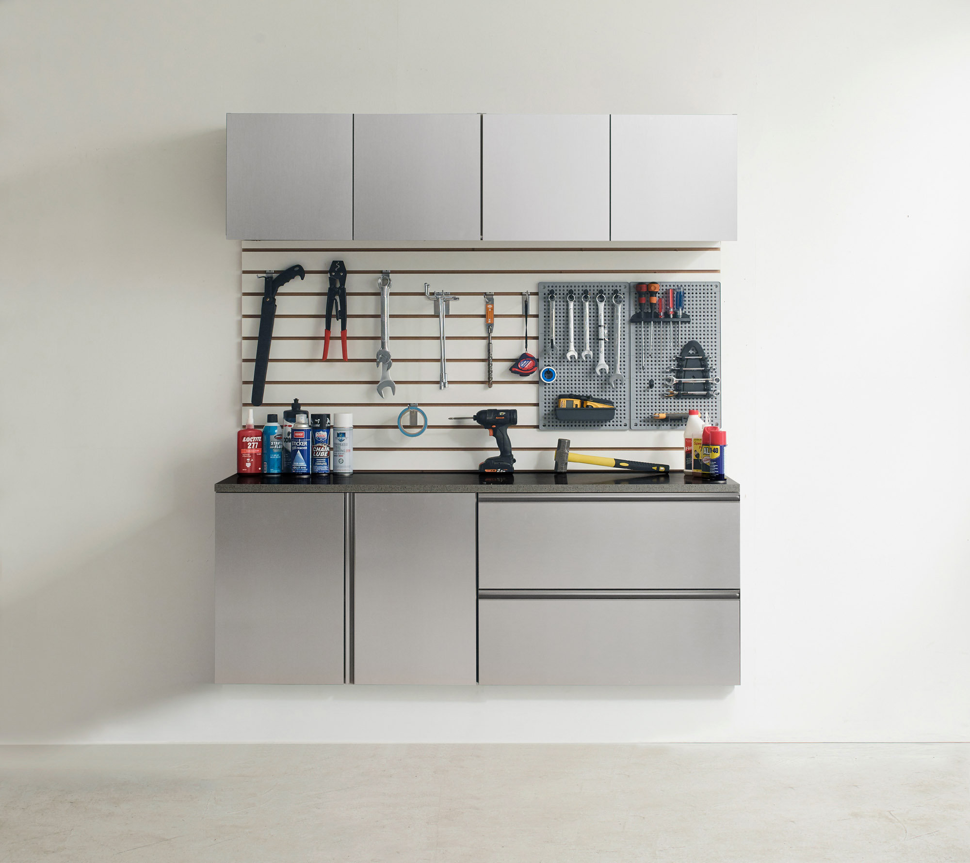 BVNECXP Nova Series Grey Garage Cabinet Set C (5-Piece) | Wayfair
