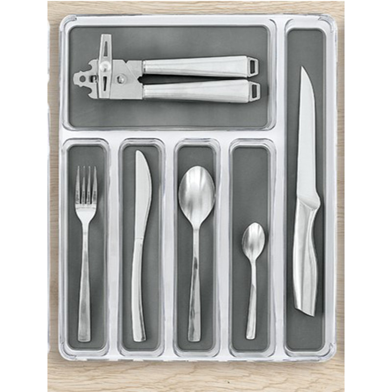 Wayfair Basics™ Draw Tidy Cutlery Tray 5 compartment organiser ...