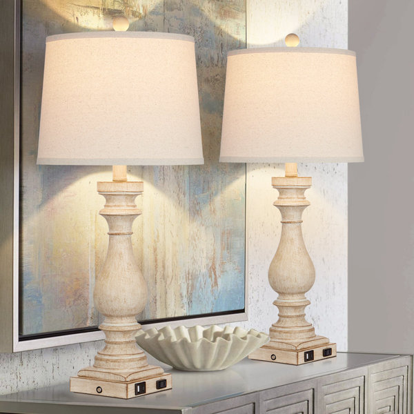 Tall White Table Lamps You'll Love | Wayfair