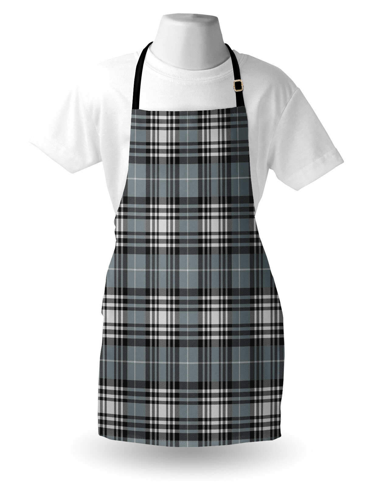 East Urban Home Plaid Bib Apron | Wayfair