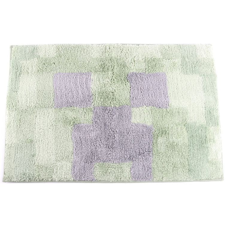 Microsoft Minecraft Creeper Soft Non-Slip Bath Mat - 51 x 77 cm Plush ...