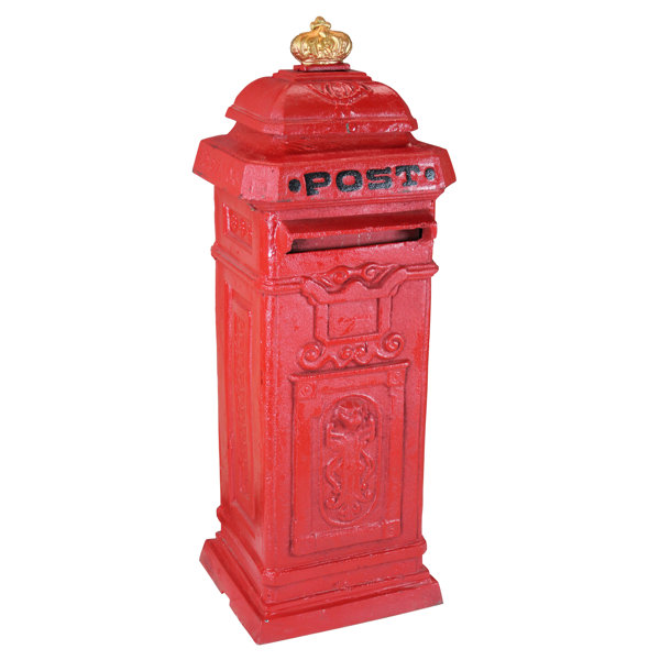 Design Toscano British Locking Column Box | Wayfair