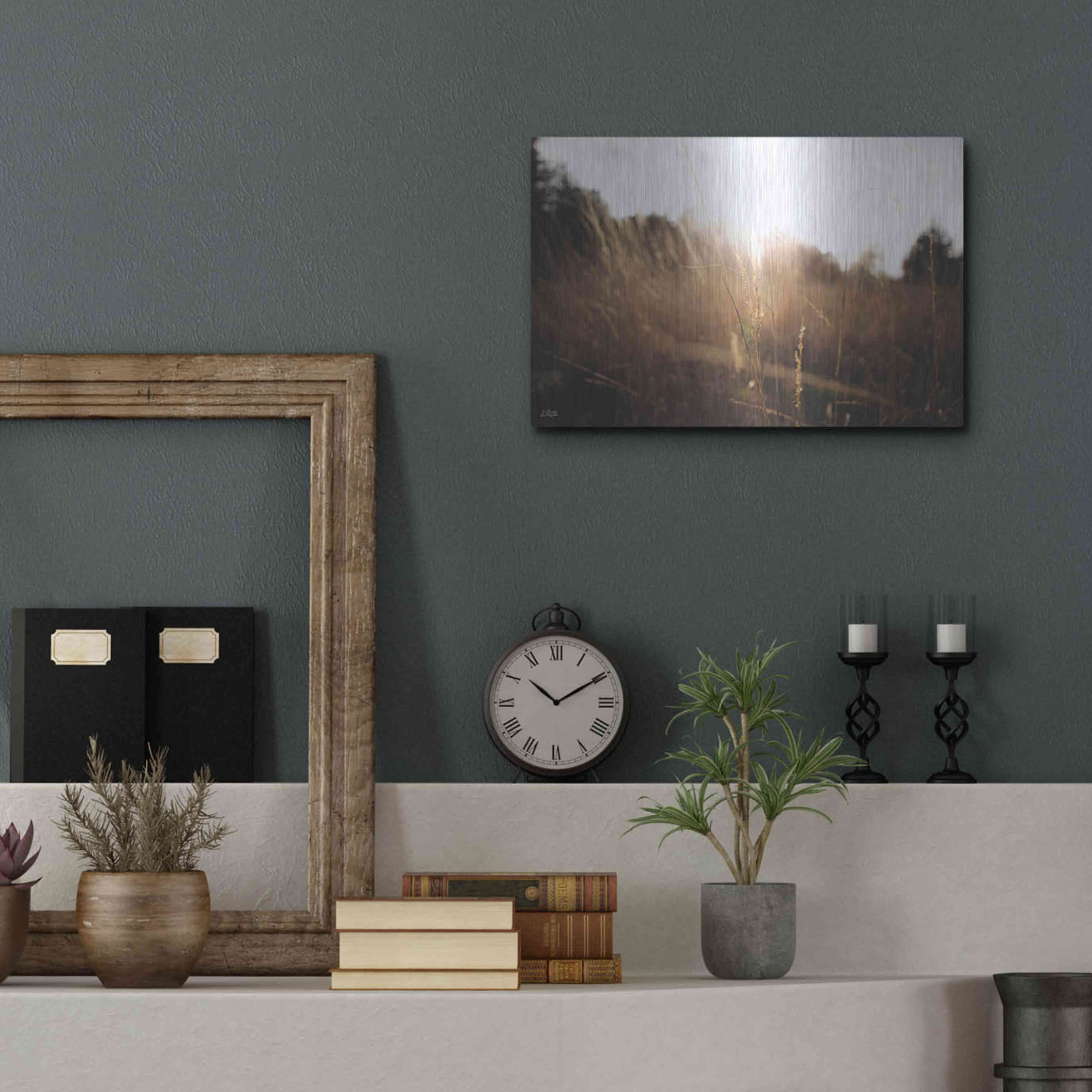 Luxe Metal Art 'Bright Sun Haze I' By Donnie Quill " Bright Sun Haze I ...