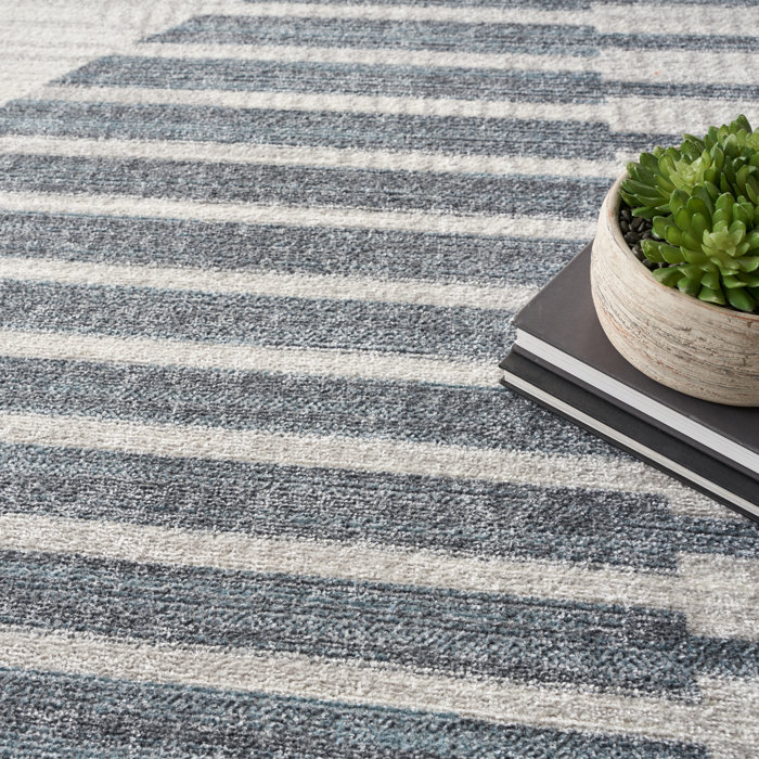Wade Logan® Aulika Machine Washable Geometric Rug & Reviews | Wayfair