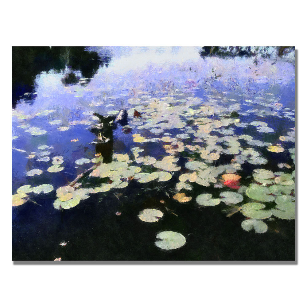 Bungalow Rose 'Water Lilies in the River II' by Michelle Calkins ...