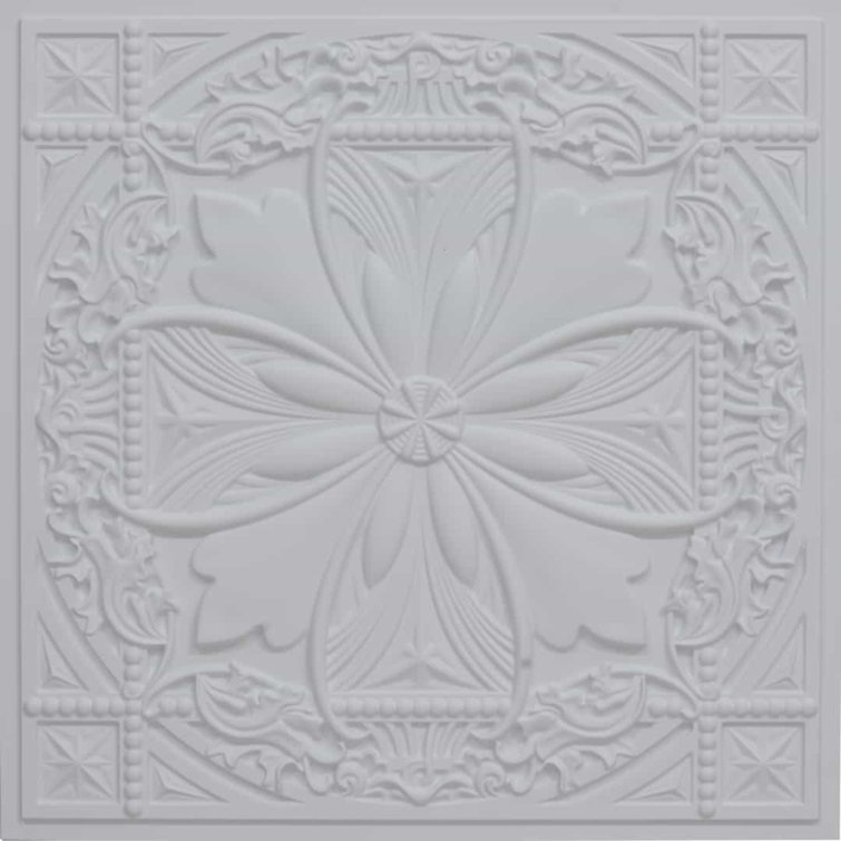 FromPlainToBeautifulInHours Helena 2 Ft. X 2 Ft. Drop-In Or Glue-Up PVC ...