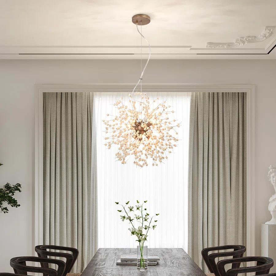 George Oliver Fireworks Pendant Light 8-Light Modern Sputnik Chandelier ...