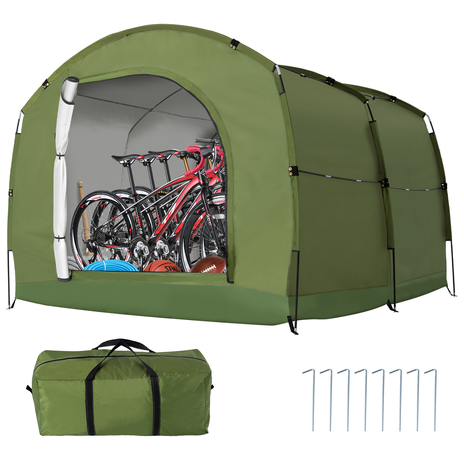 ShangQuan WuLiu Bike Storage Cover, Bike Shed, Bikes Lawn Storage Cover ...