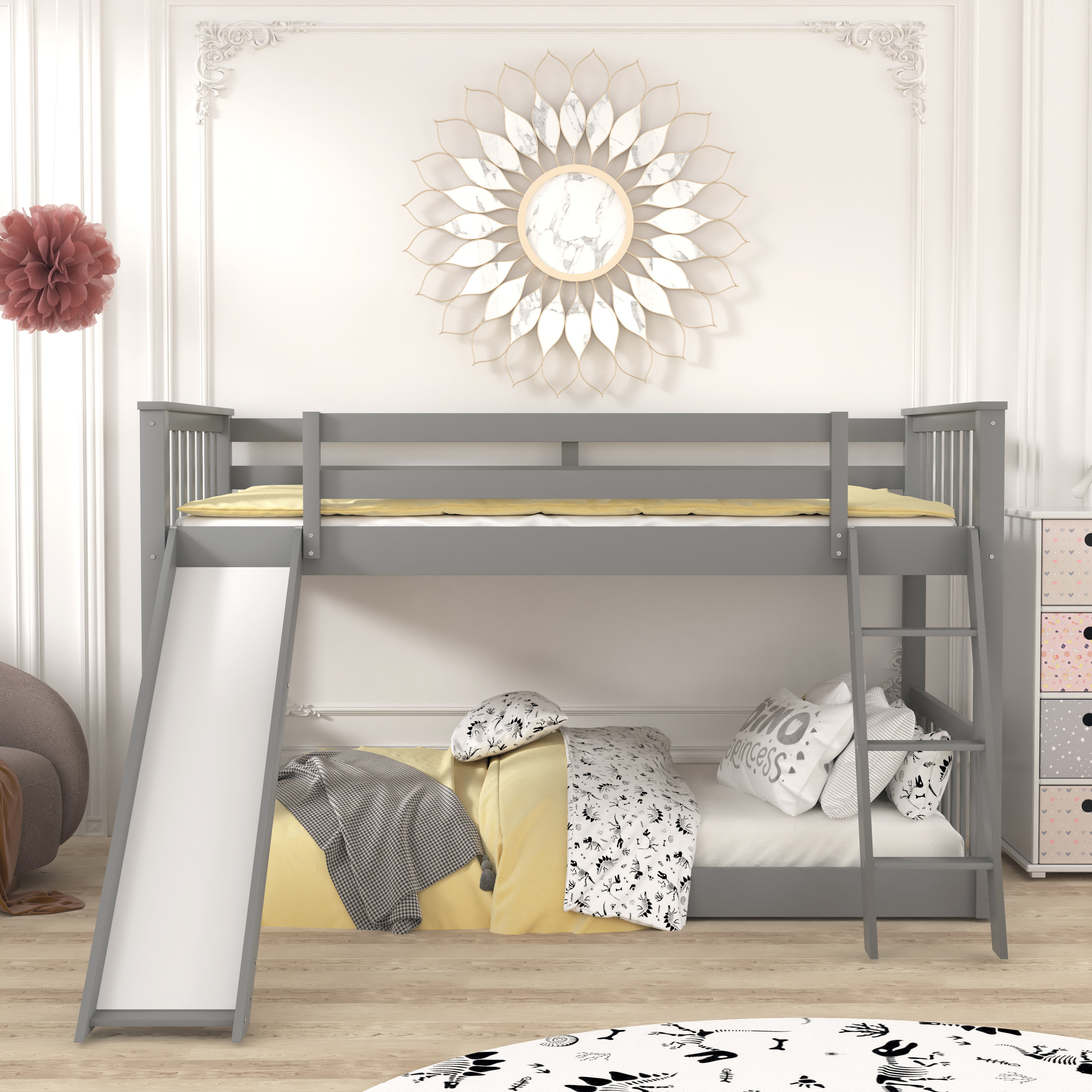 Harriet Bee Evella Full Over Full Bunk Bed by Knlnny Ware | Wayfair
