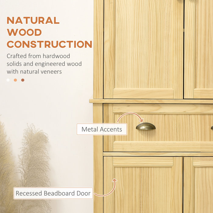 Red Barrel Studio® Ceclie 72'' Kitchen Pantry | Wayfair