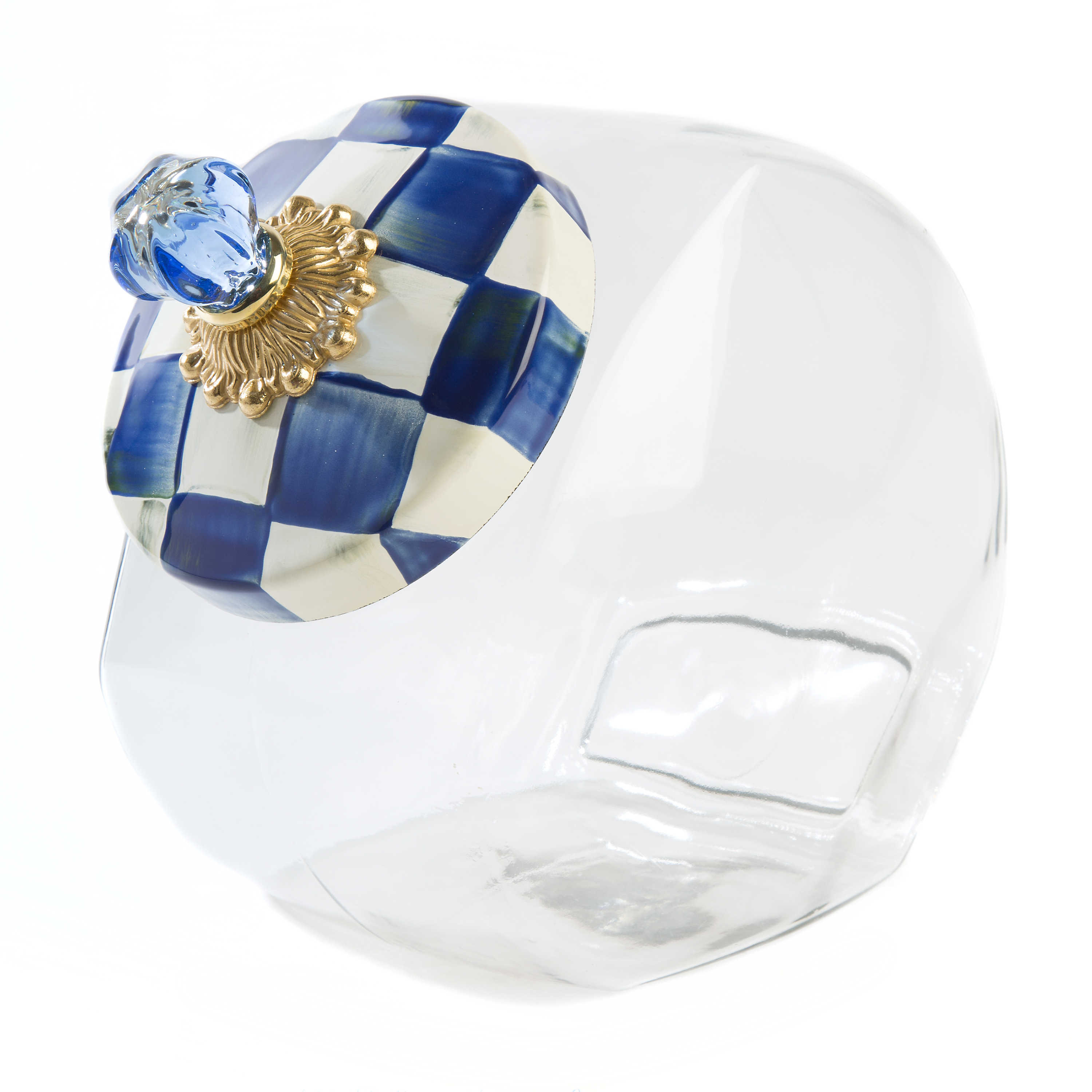 MacKenzie-Childs Royal Check® Cookie Jar with Lid & Reviews | Wayfair