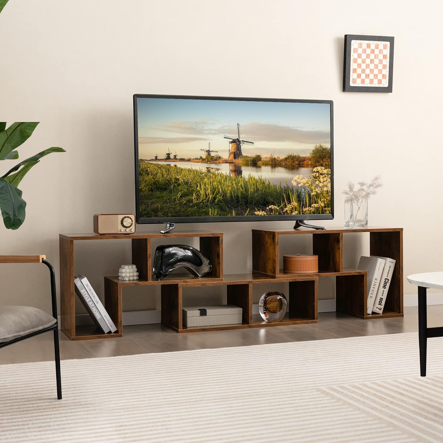 Millwood Pines Minimalist Modern Media Stand | Wayfair