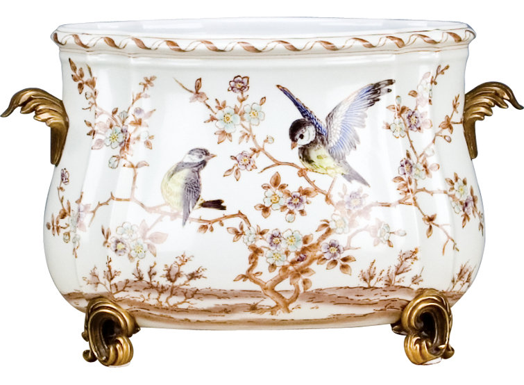 Danny's Fine Porcelain Handmade Ceramic Planter & Reviews | Perigold