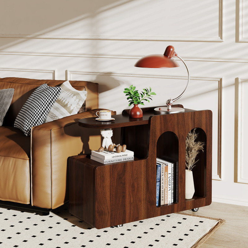 Ebern Designs Aadrith End Table with Storage | Wayfair