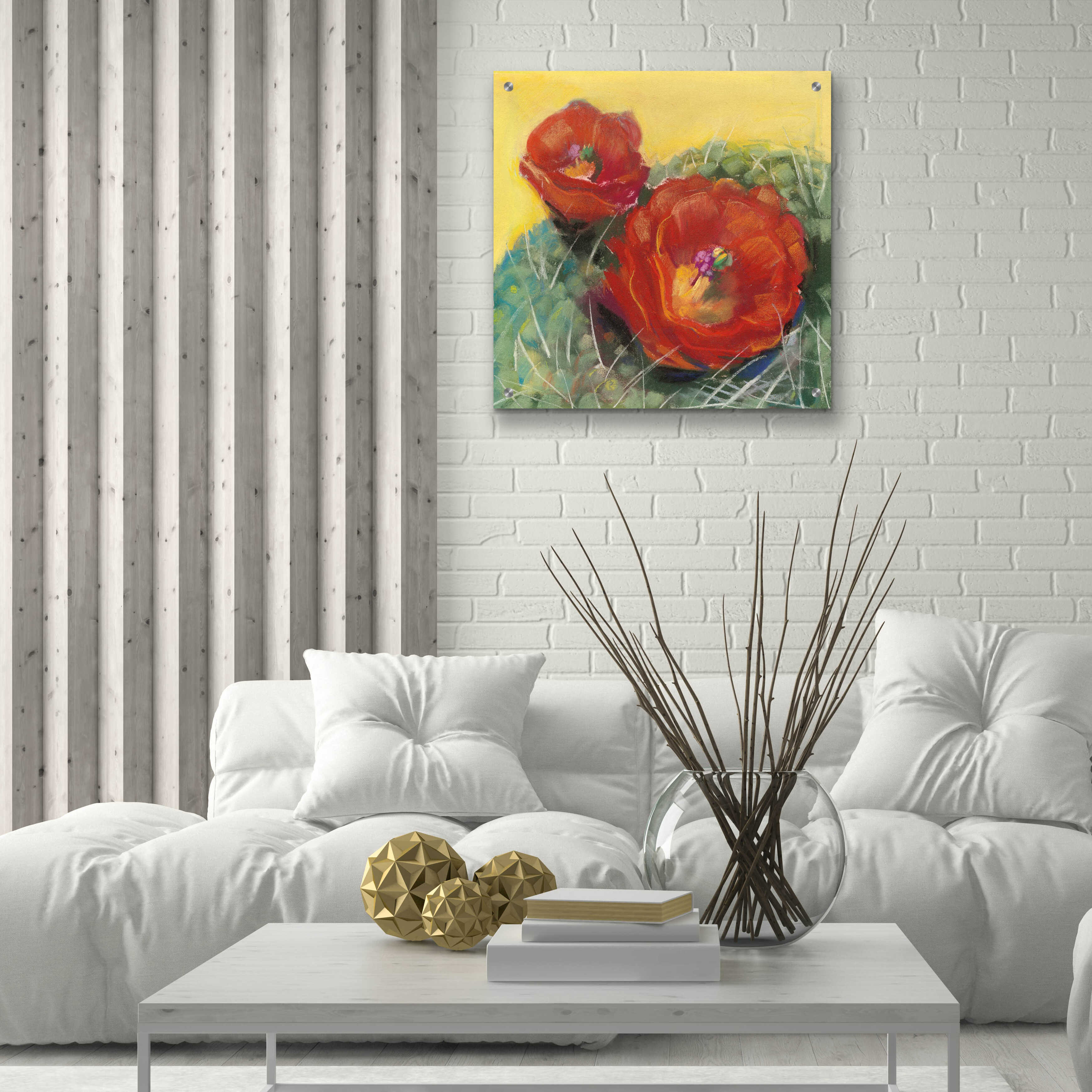 Lark Manor™ " Blooming Succulent I " by Carol Rowan | Wayfair