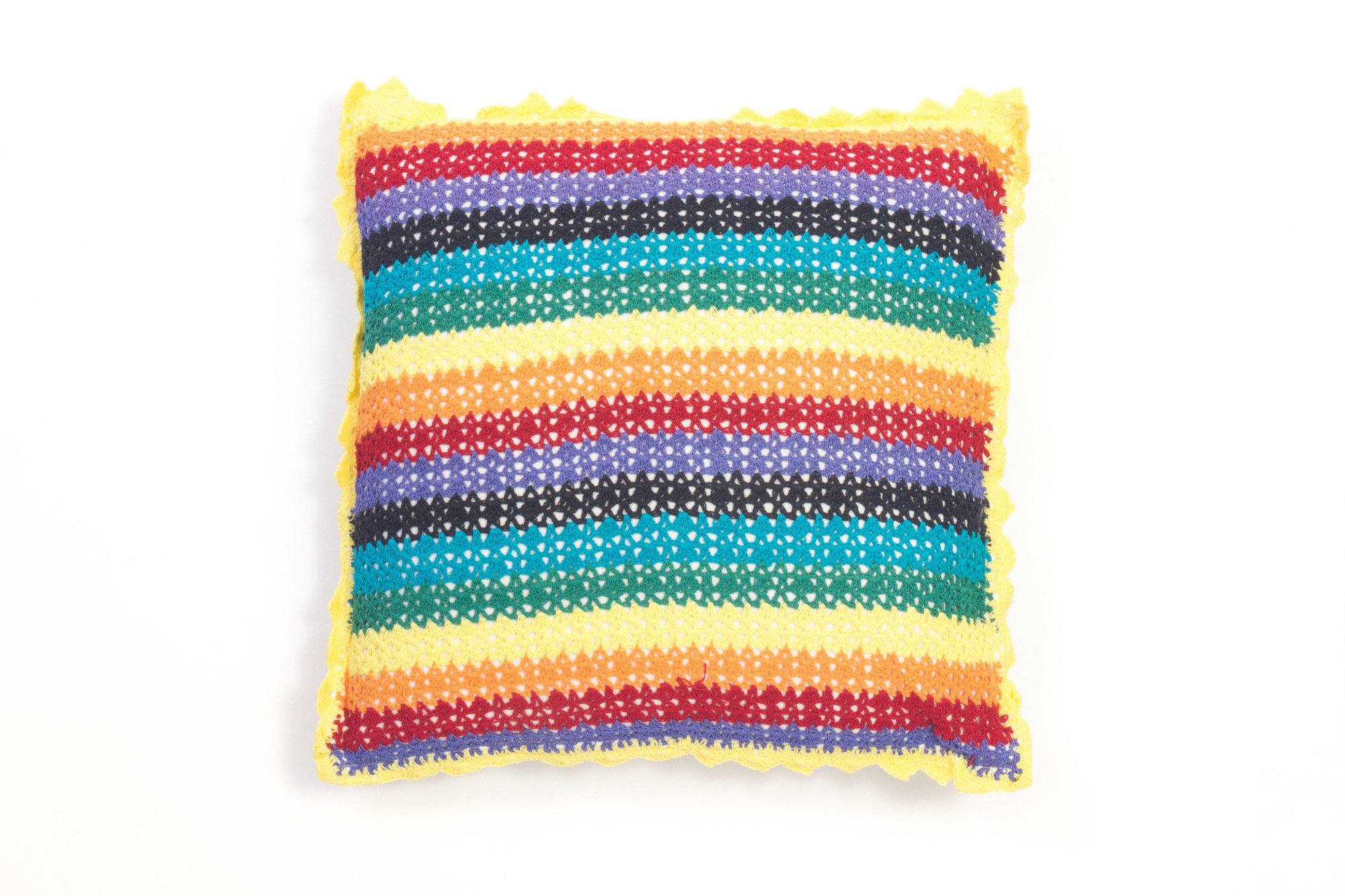 Amity Home Crochet Square Cotton Pillow Cover and Insert | Wayfair