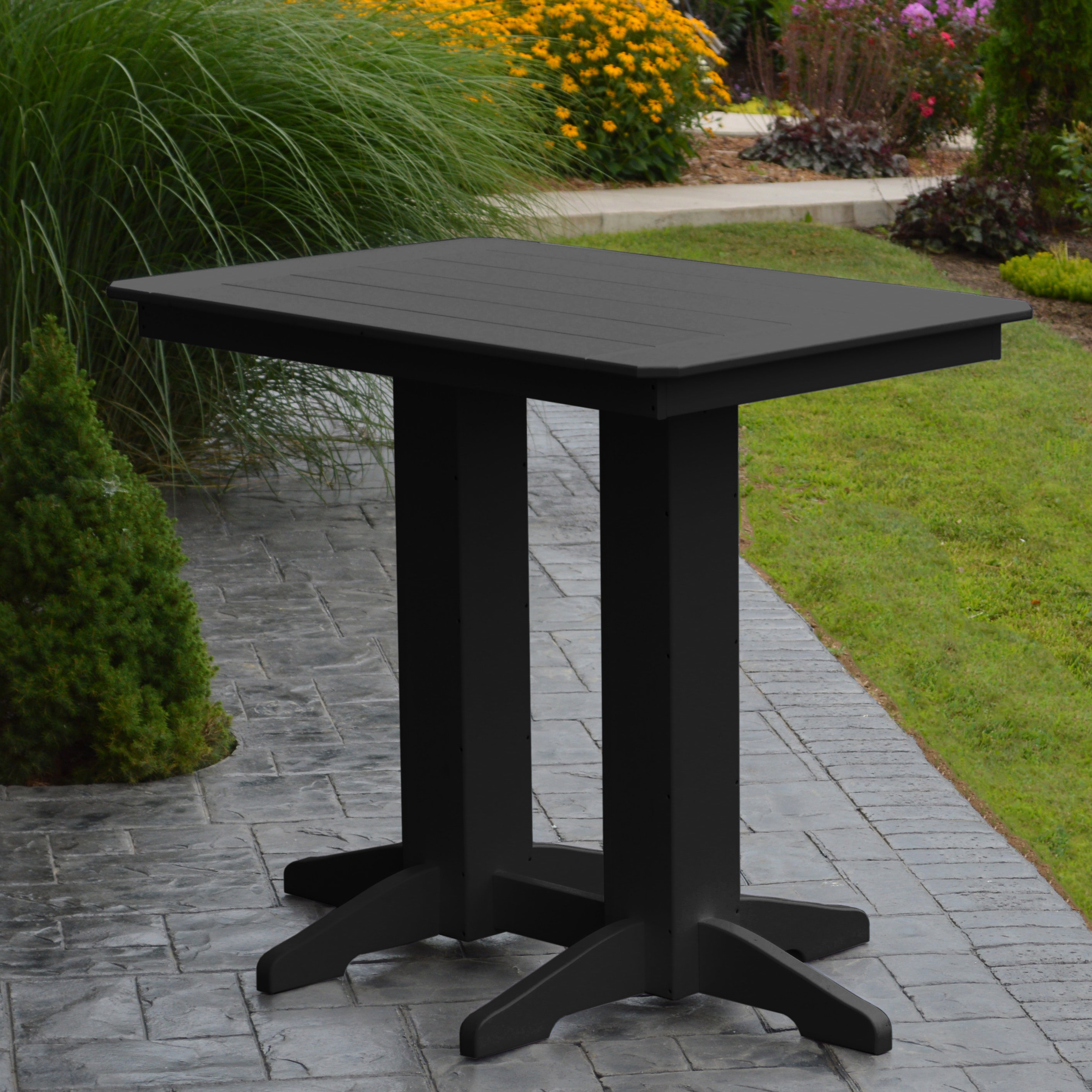 Red Barrel Studio® Nettie Plastic Bar Table | Wayfair