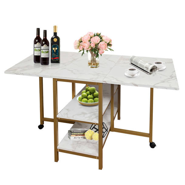 Costway 47'' Rectangular Folding Table - Wayfair Canada